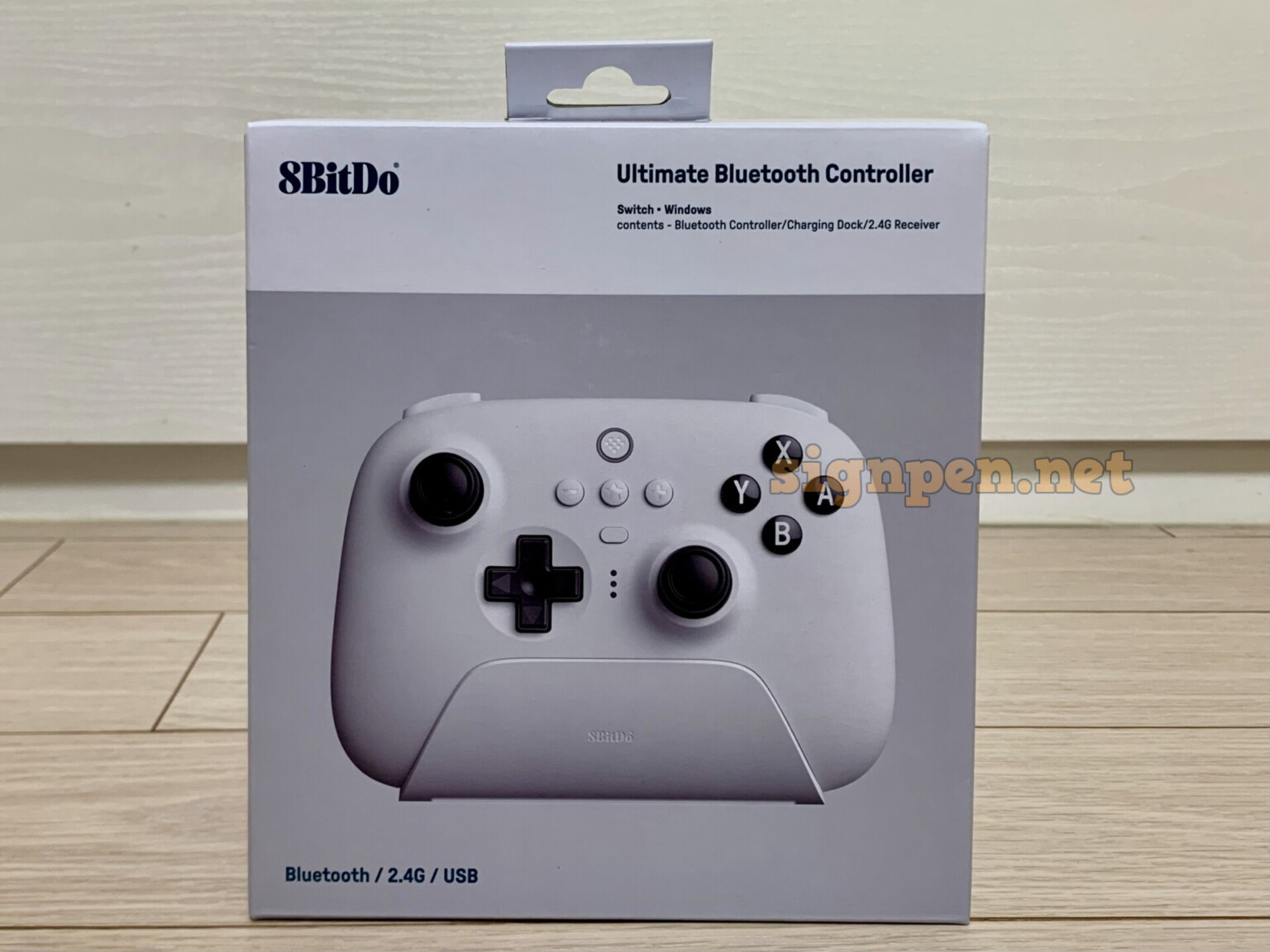 8BitDo 얼티메이트 블루투스 컨트롤러(닌텐도 스위치·윈도우) 개봉 및 리뷰 | 싸인펜의 Lifelog